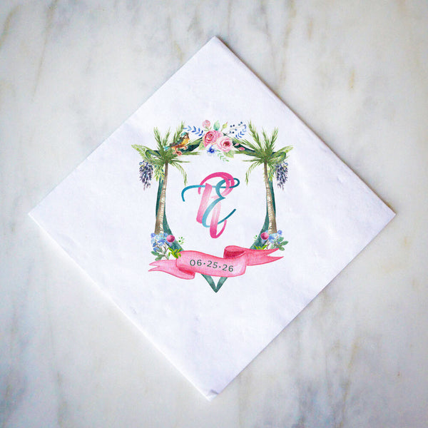 Personalized Full Color 3ply Napkins Gb Design House