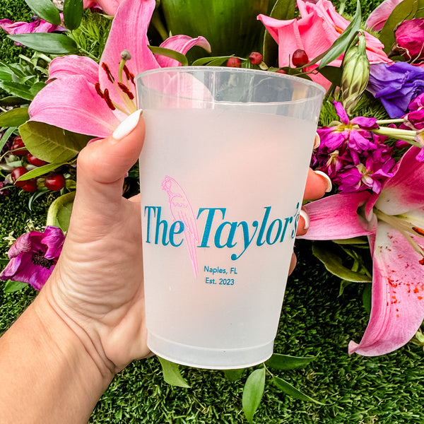 Custom Full Color Parrot Shatterproof Cups - GB Design House