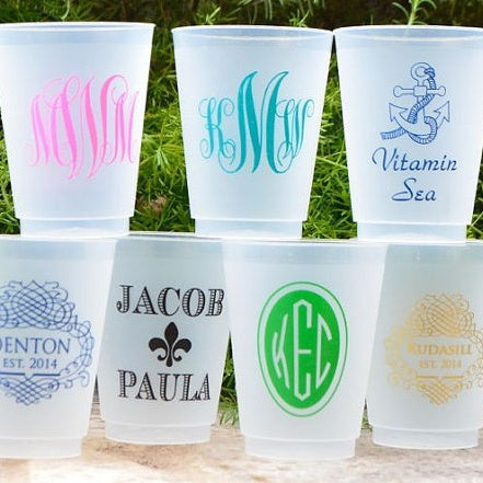 Personalized Clear Shatterproof Cups - GB Design House