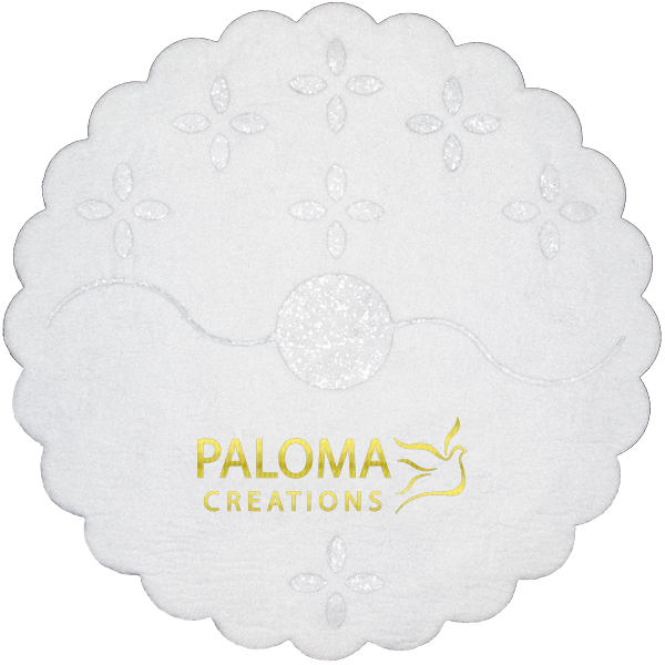 Personalized Wine Stem Wrap Coasters - GB Design House