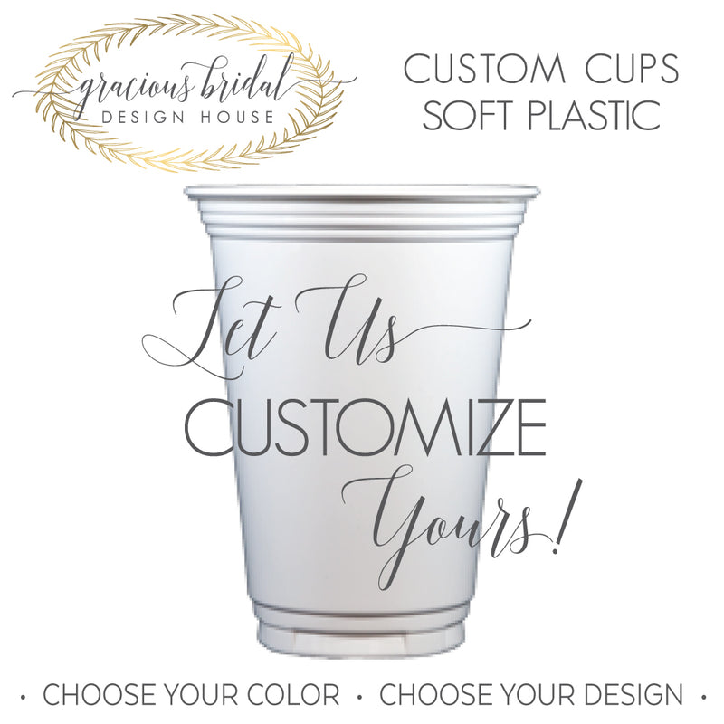Custom Soft Plastic Cups - GB Design House