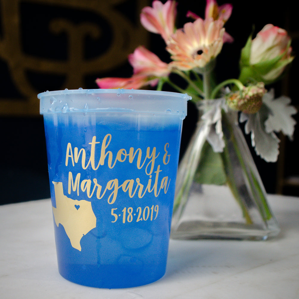 Cheers Y'all Color Changing Stadium Cups - GB Design House