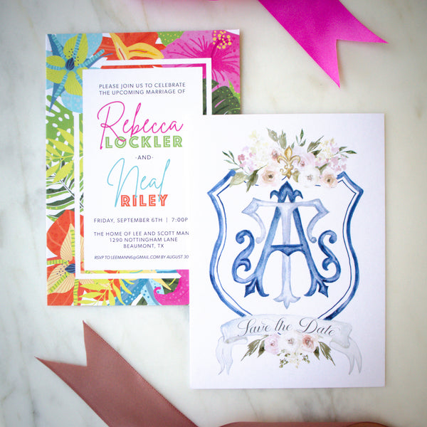 Full Color Party Invitations - GB Design House