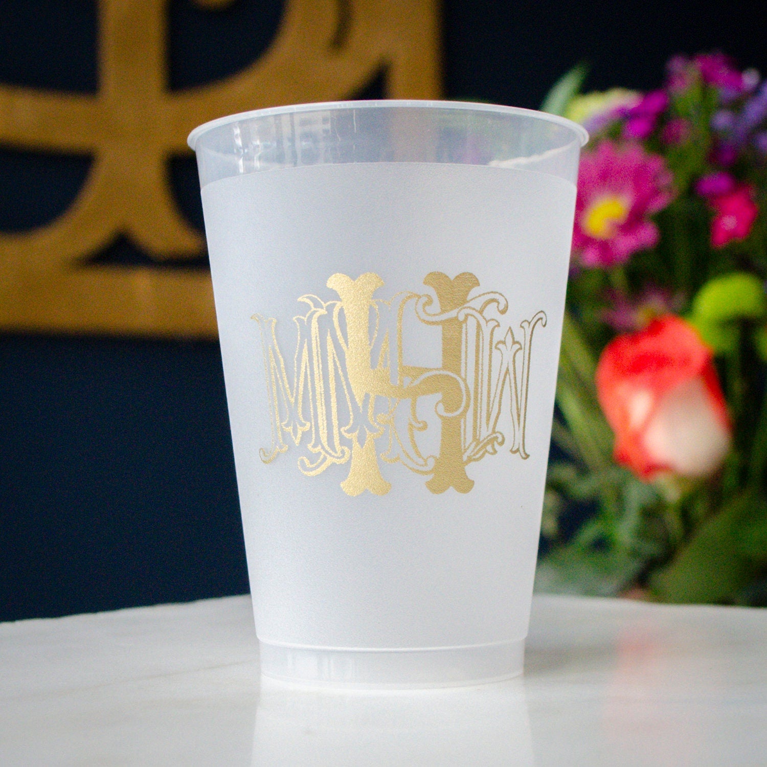 Personalized Plastic Wedding Cups Custom Stadium Cups For Every Party